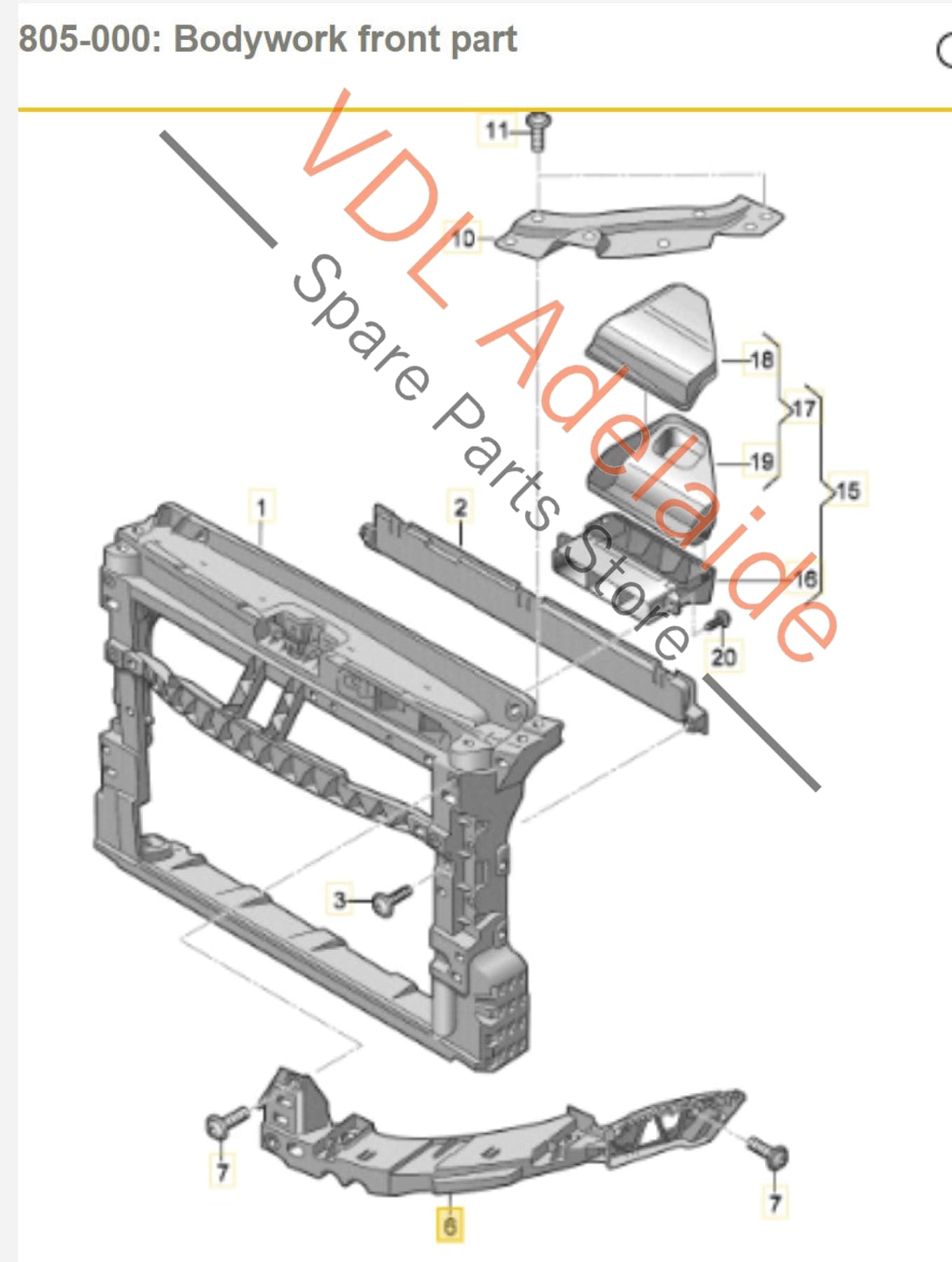 Volkswagen Polo Mk5 2009-2017 – VDL Adelaide Spare Parts Store