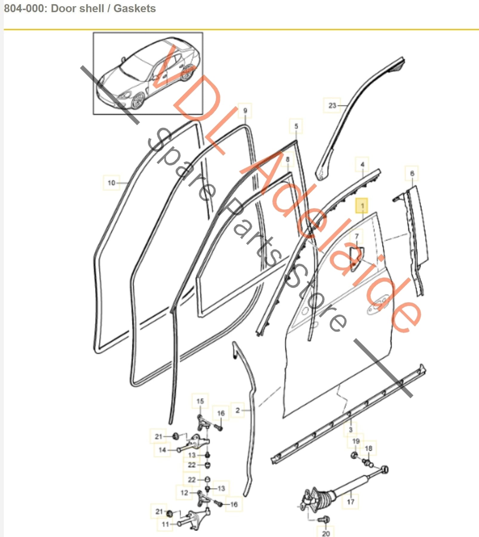 Porsche Panamera 970 2009-2016 – VDL Adelaide Spare Parts Store