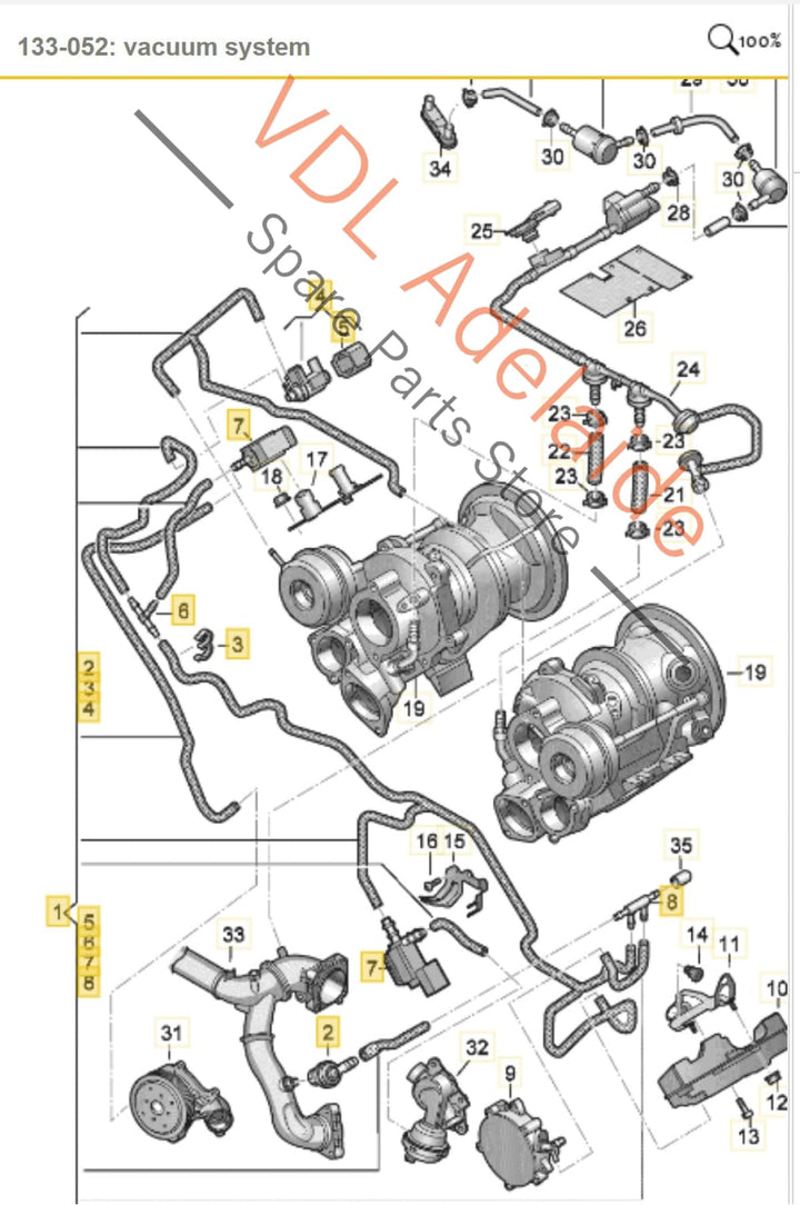 Audi Products - Shop Online – VDL Adelaide Spare Parts Store