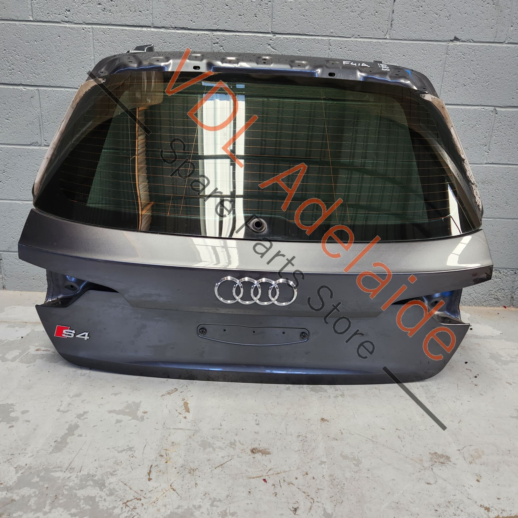 Audi S4 B9 Boot Hatch Trunk Panel 6Y6Y Daytona Gray Pearl 8W9827025B 8 ...