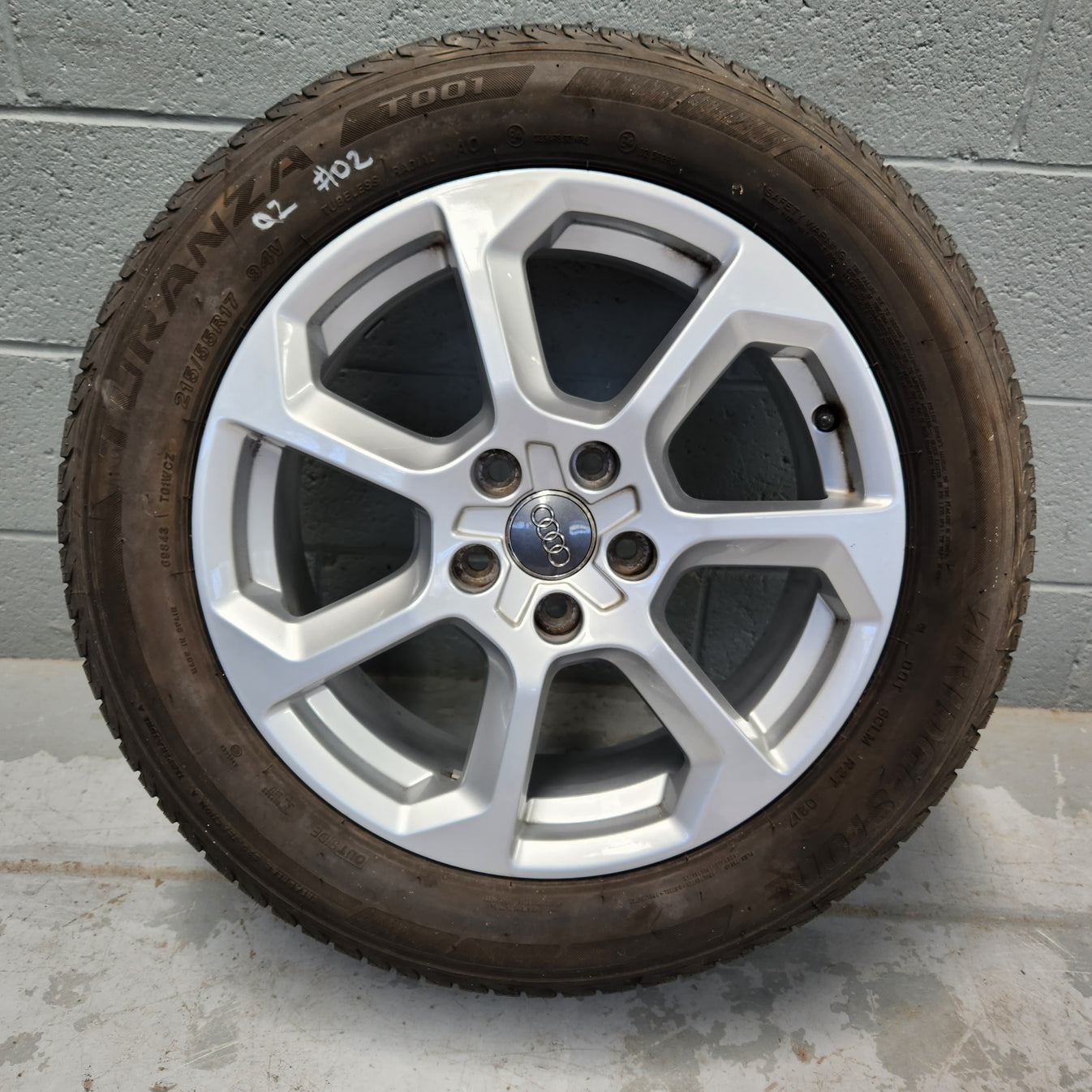 1x Genuine Audi Q2 Alloy Wheels 17 x 7J ET45 5x112 81A601025D #02 – VDL ...