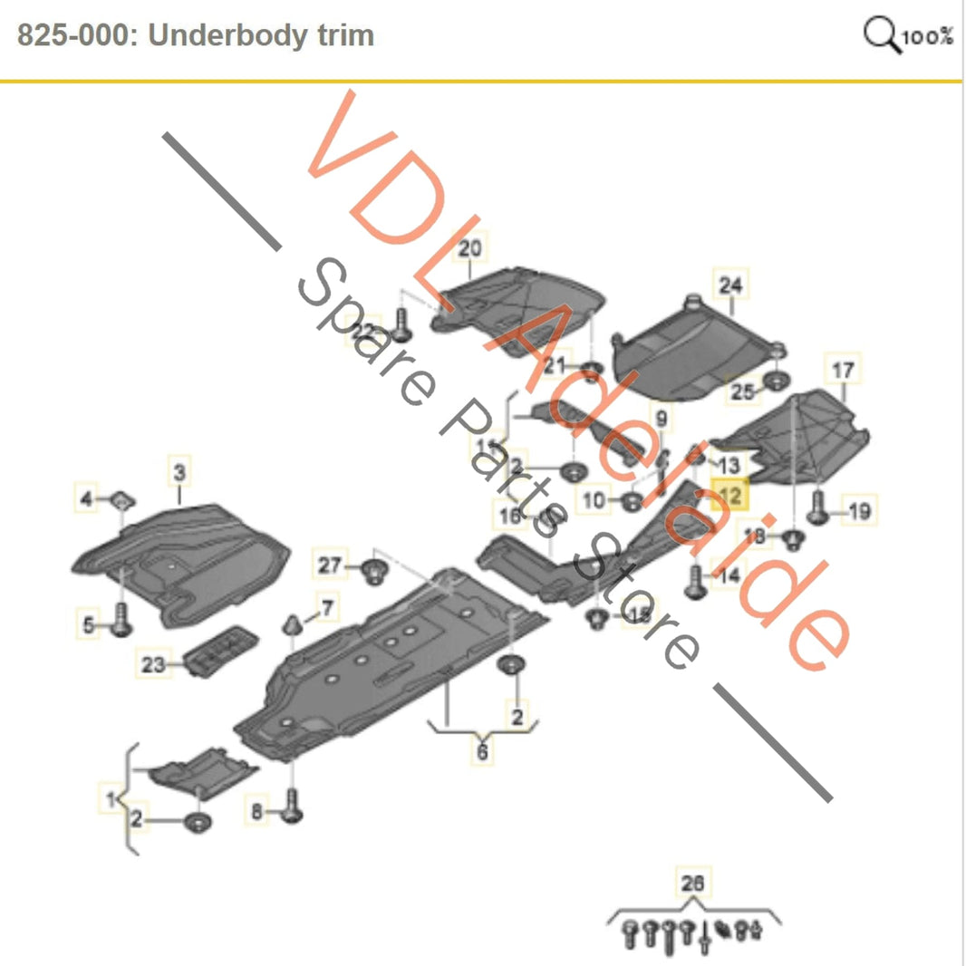 Audi A4 S4 RS4 B9 8W 2016-2022 – VDL Adelaide Spare Parts Store