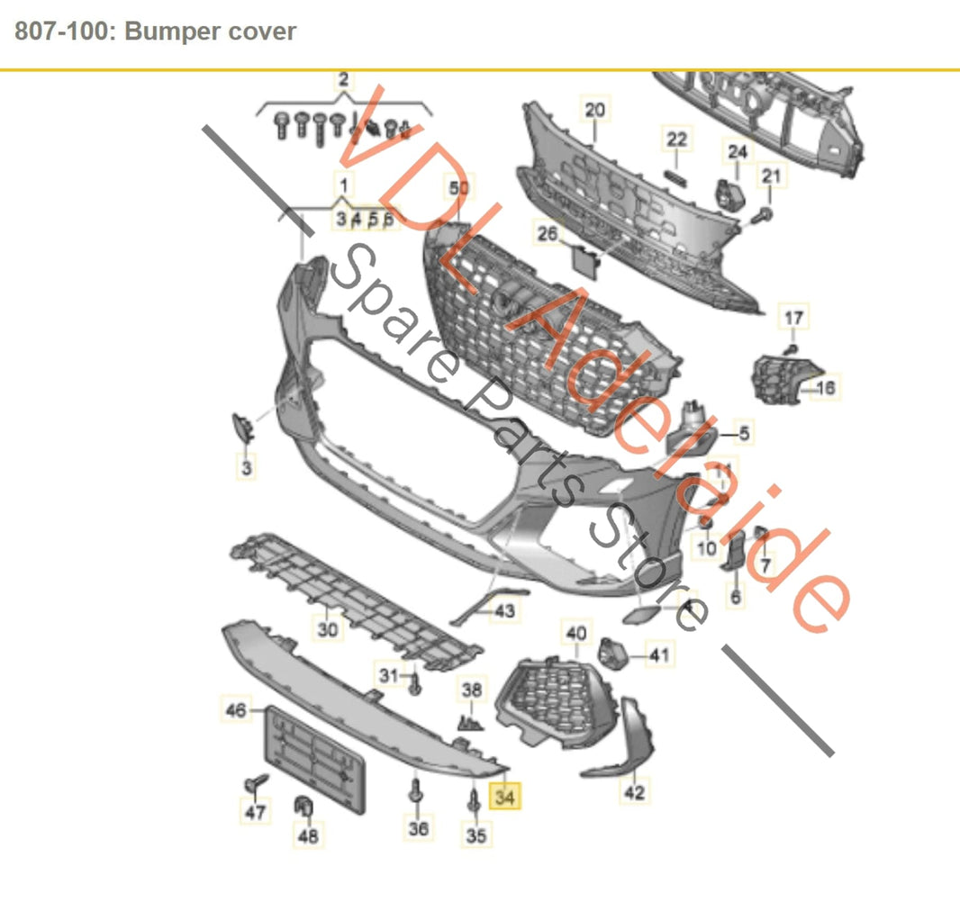 Audi Q3 RSQ3 F3 2018-Present – VDL Adelaide Spare Parts Store