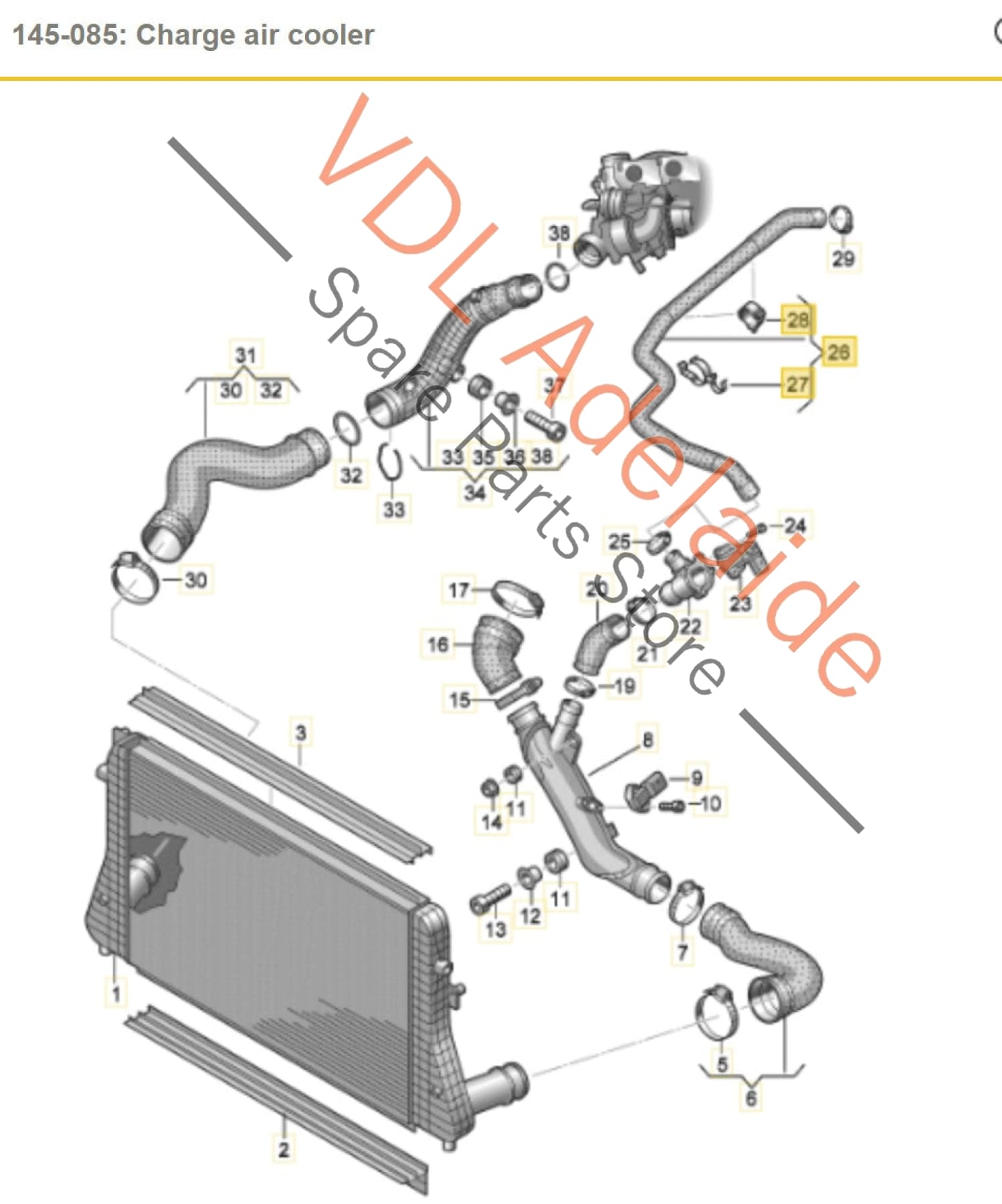 Volkswagen Golf Mk6 2008-2012 – VDL Adelaide Spare Parts Store
