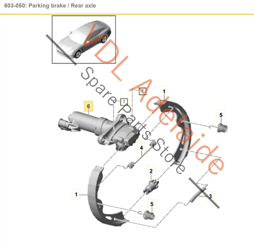 Porsche Products - Shop Online – VDL Adelaide Spare Parts Store
