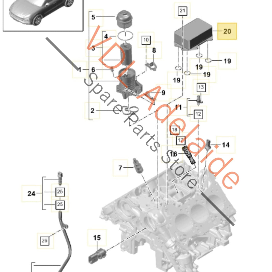 Porsche Products - Shop Online – VDL Adelaide Spare Parts Store