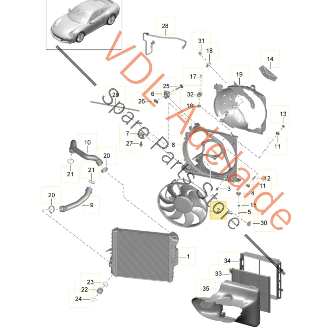 Porsche 911 2011-2019 – VDL Adelaide Spare Parts Store