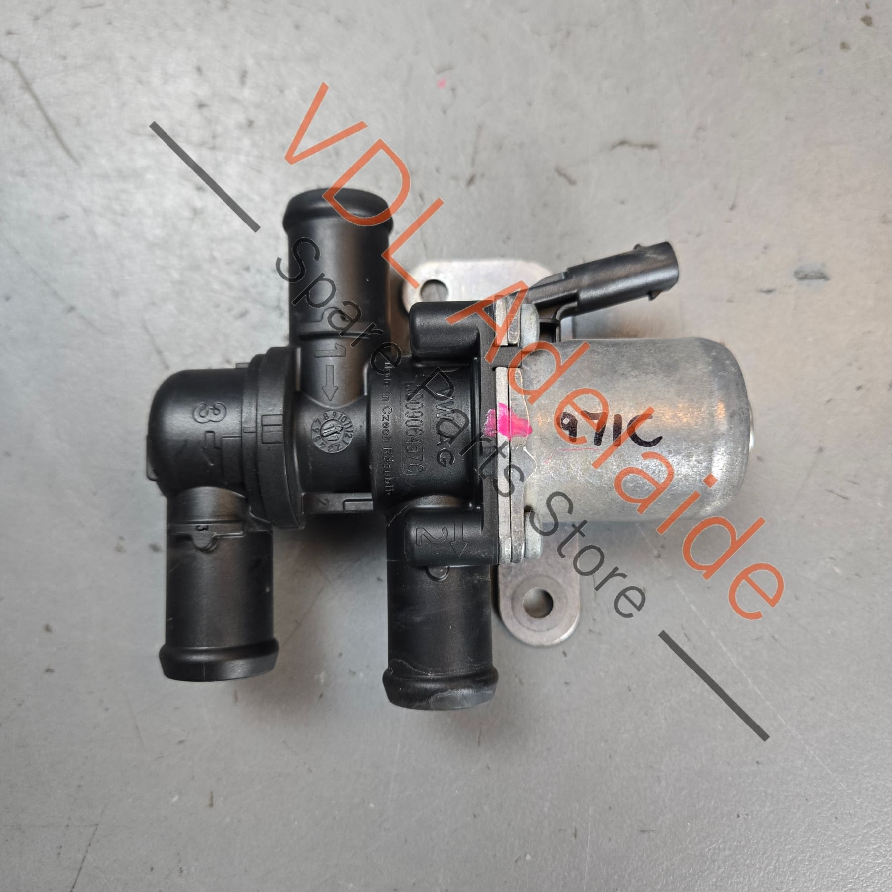Porsche Audi VW Coolant Shut Off Valve Solenoid 9A790645710 5Q0906457C ...