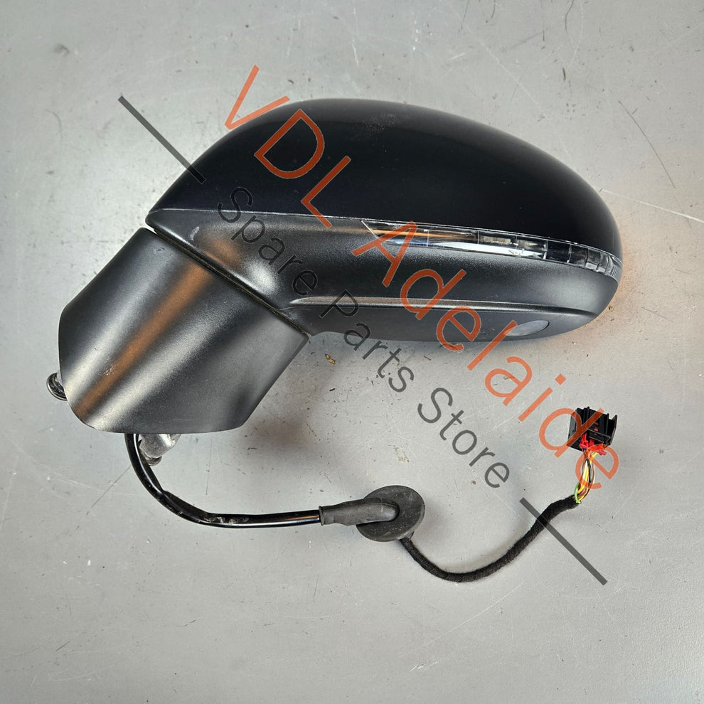 VW Touareg 7P Left Power Folding Side View Mirror with Automatic ...