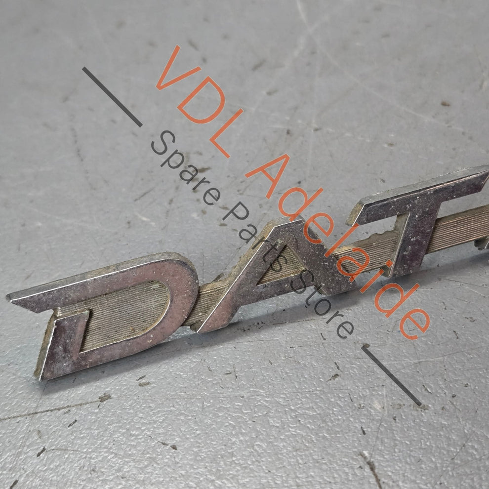 Datsun 1600 510 Front Quarter Fender Panel Badge Emblem Genuine Cast ...