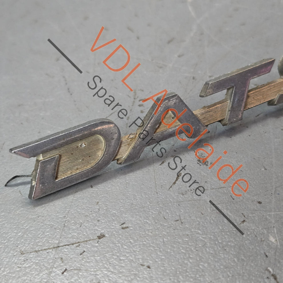 Datsun 1600 510 Front Quarter Fender Panel Badge Emblem Genuine Cast ...