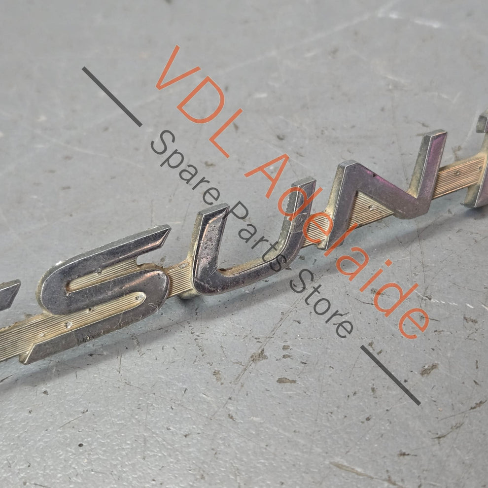 Datsun 1600 510 Front Quarter Fender Panel Badge Emblem Genuine Cast ...