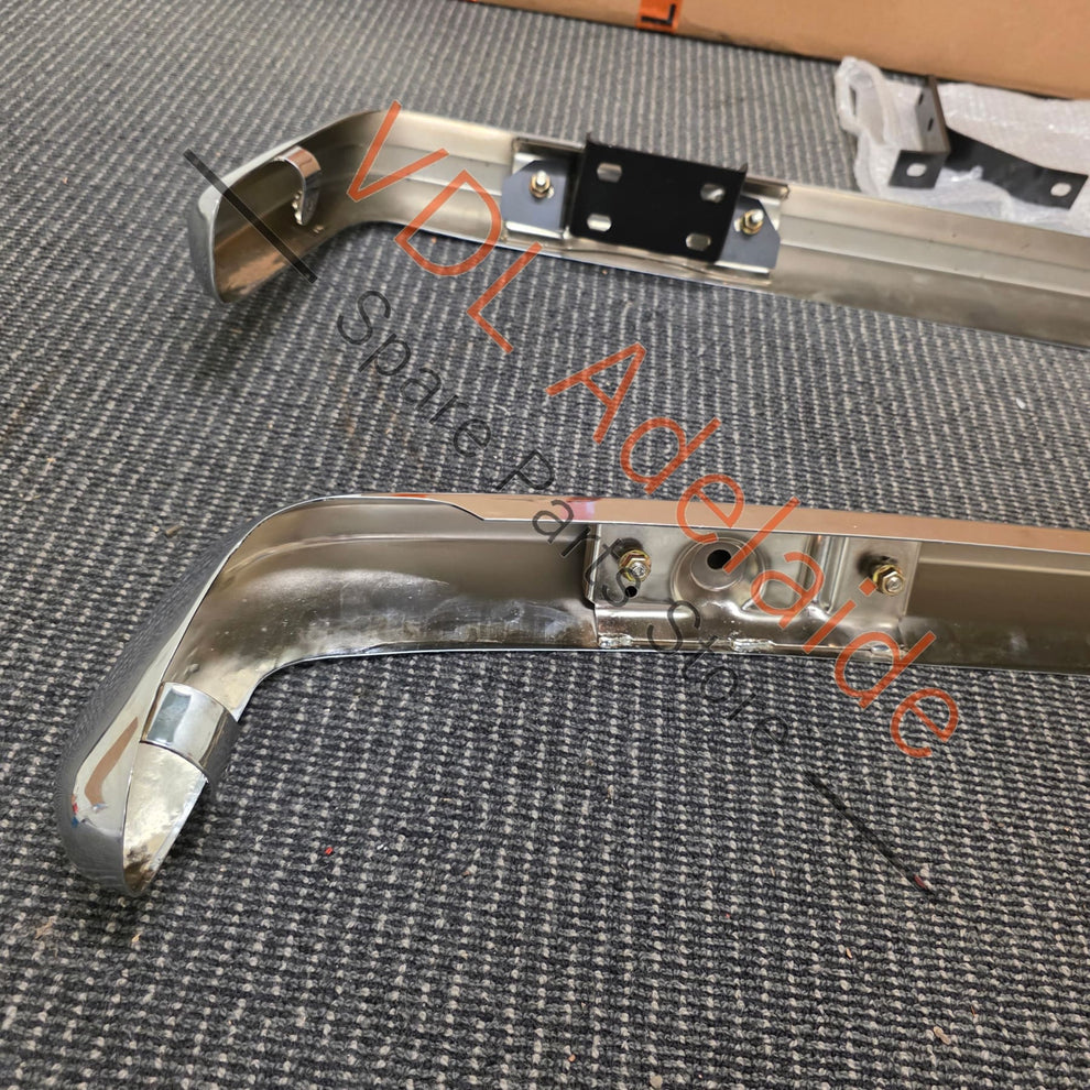 Datsun 510 1600 Bluebird Chrome Plated Stainless Steel Bumper Bar Set ...