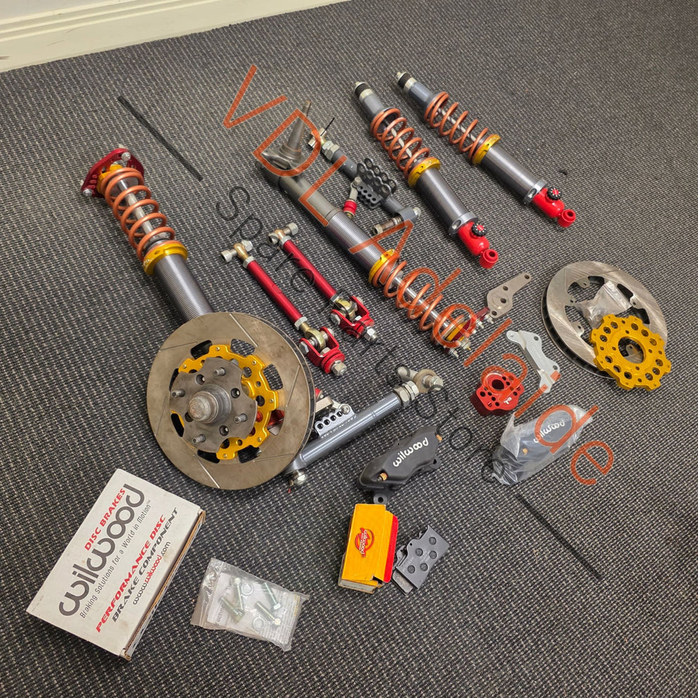 Datsun 510 1600 T3 Techno Toy Tuning Front Adjustable Suspension and ...