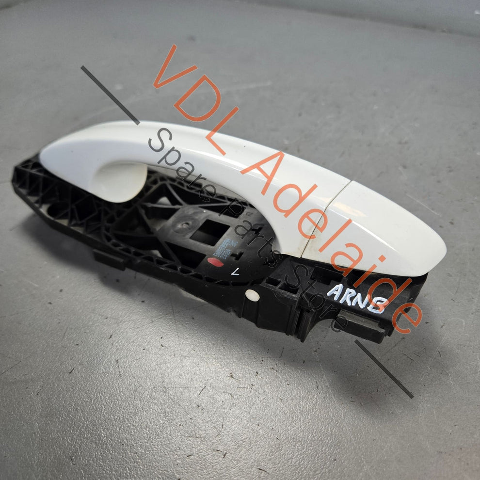 VW Golf MK7 Left Exterior Door Handle Pure White 0Q0Q C9A 5G0837205N ...
