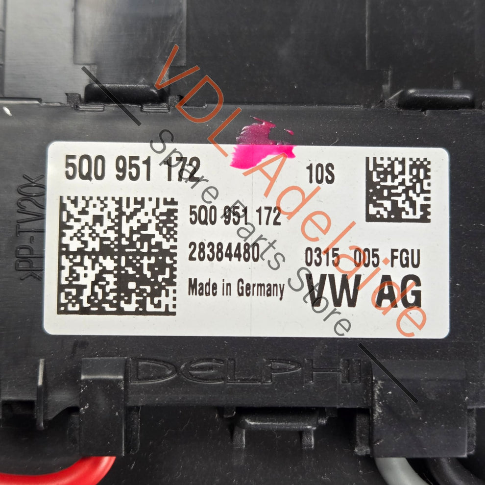 VW Golf MK7 Black Overhead Roof Console Cabinet Tray Trim for ...