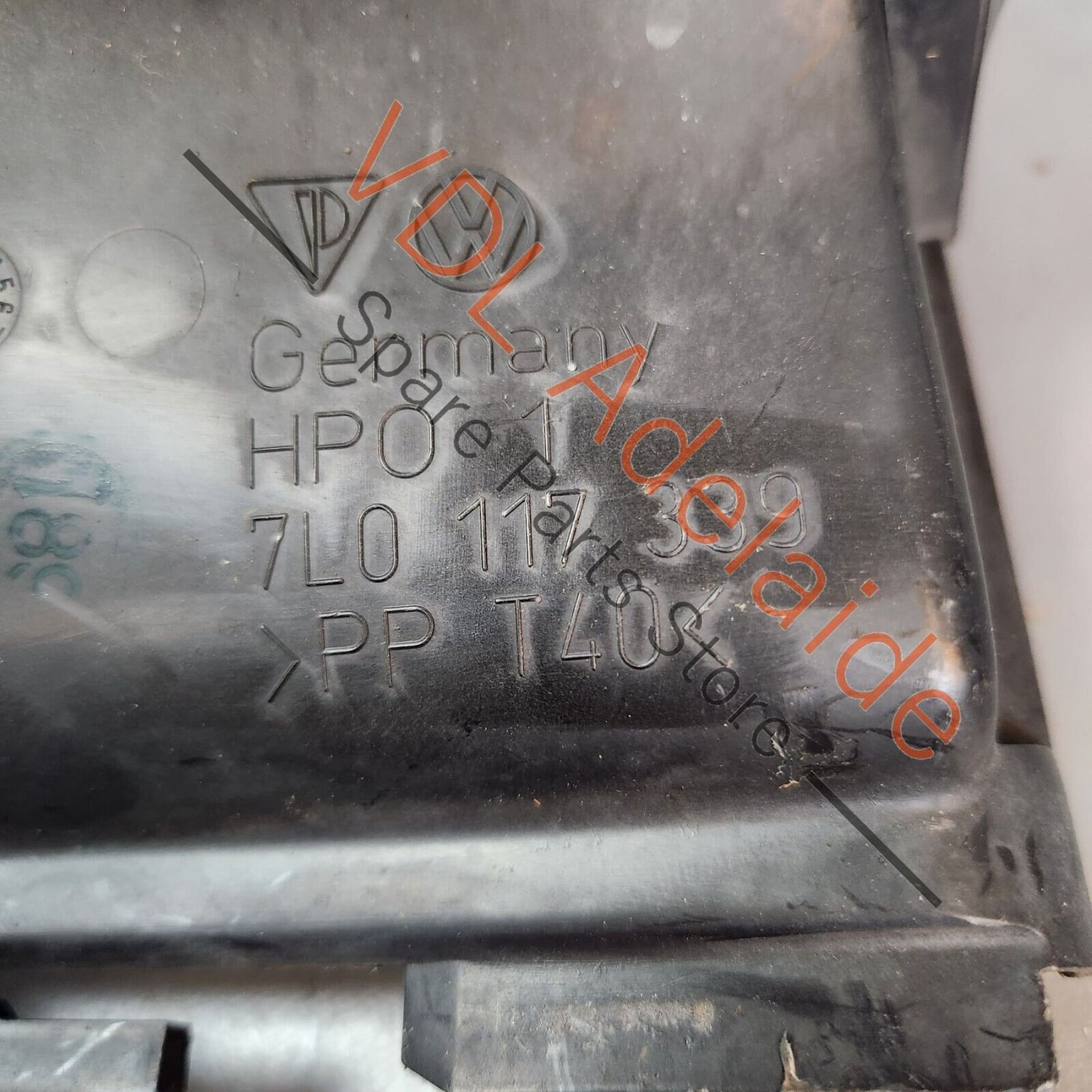 Volkswagen VW Touareg 7L R50 Intercooler Air Guide Left Side Back Rear ...
